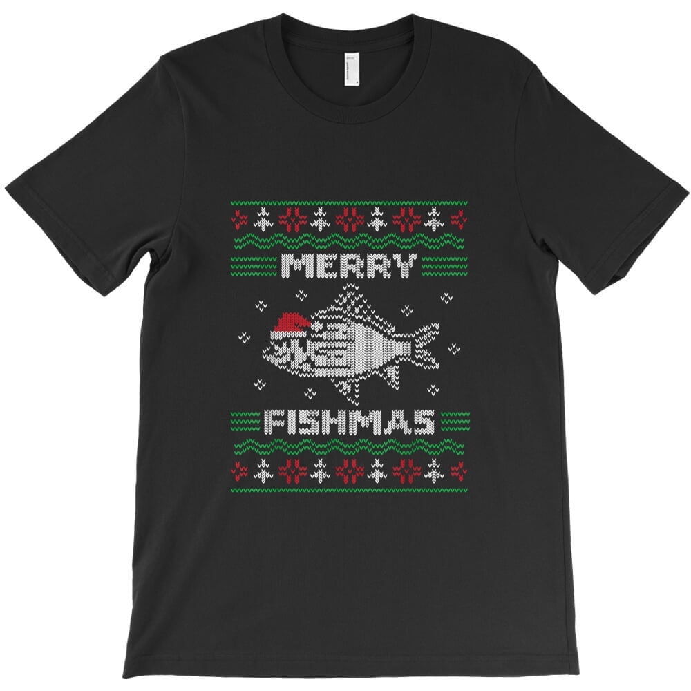 Merry Ice Fishing Funny Christmas Funny Sweater Holiday Graphic H3222 T ...