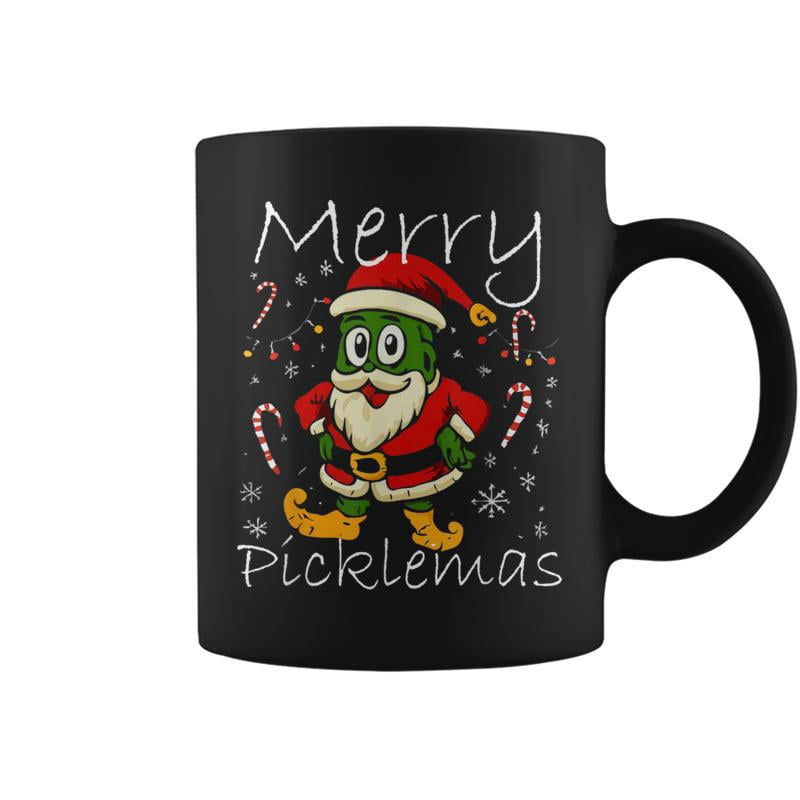 Merry Picklemas Christmas 2025 Santa Elf Pickle Loverm Coffee Mugs ...