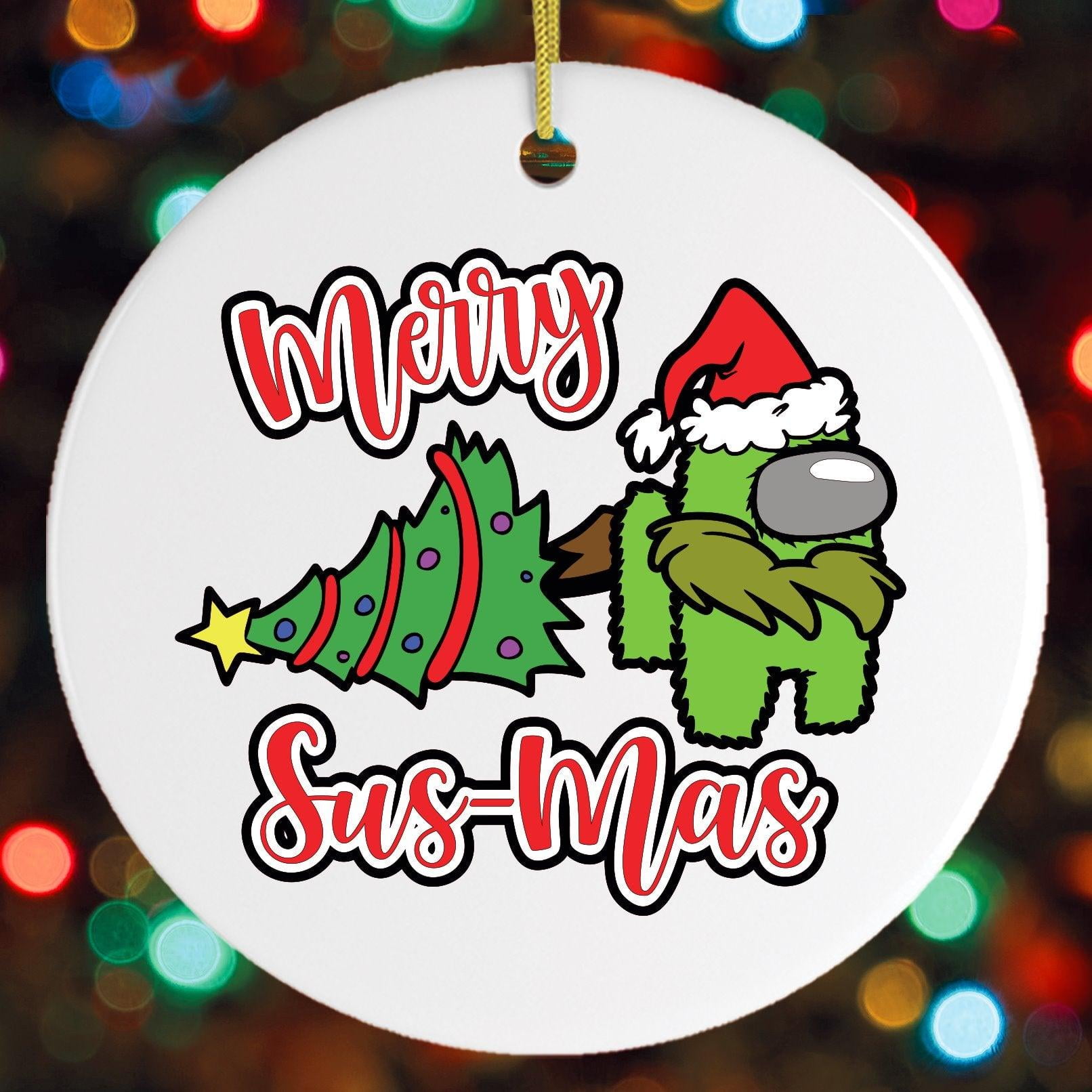 Merry Sus-Mas Funny Christmas Ornament - Walmart.com