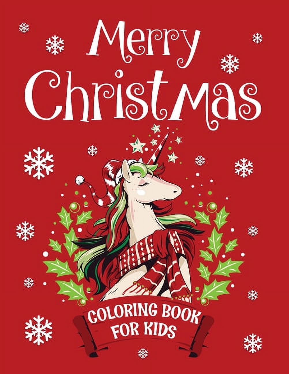 Merry christmas coloring book for kids.: Fun Children's Christmas Gift ...