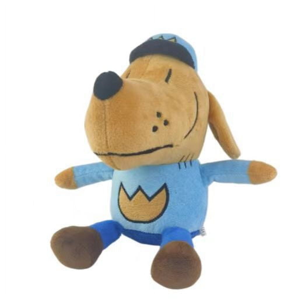MerryMakers Dog Man Soft Plush Toy, 9.5-Inch, from Dav Pilkey's Dog Man ...