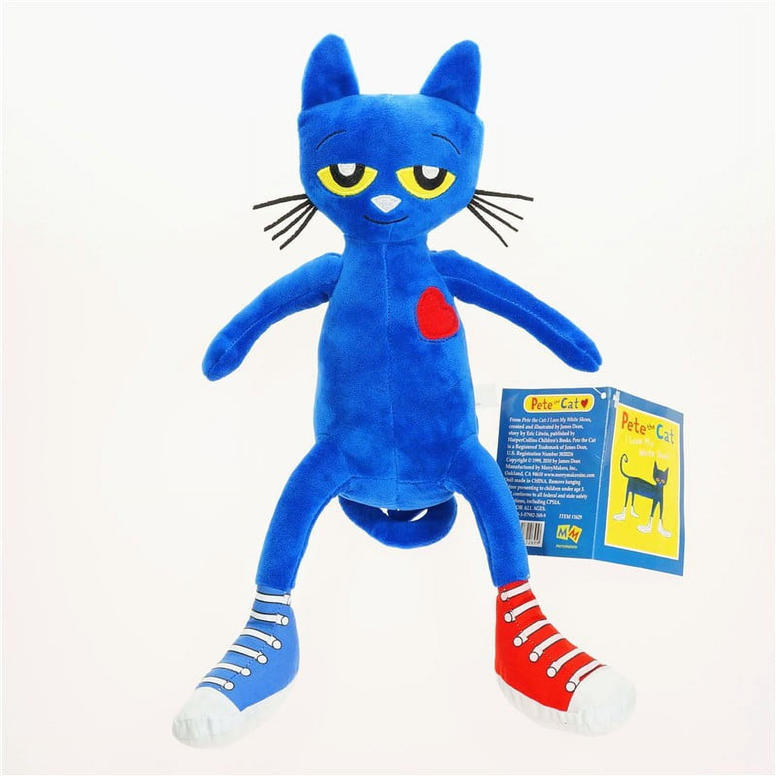 MerryMakers Pete the Cat Backpack Pull: 6.5, Blue - Walmart.com
