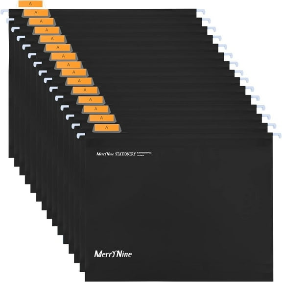 72pcs Hanging File Folders Letter Size, Paper Filing Cabinet Folders ...