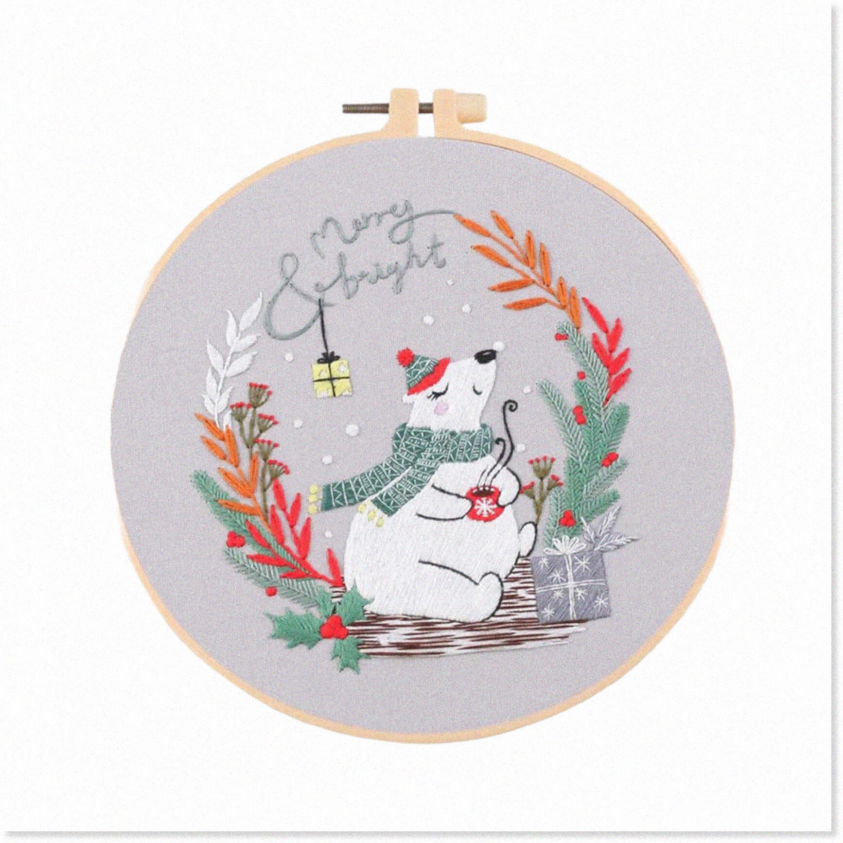 MerryStitch: Embroidery Magic Kit - Unleash Your Creativity with Easy ...