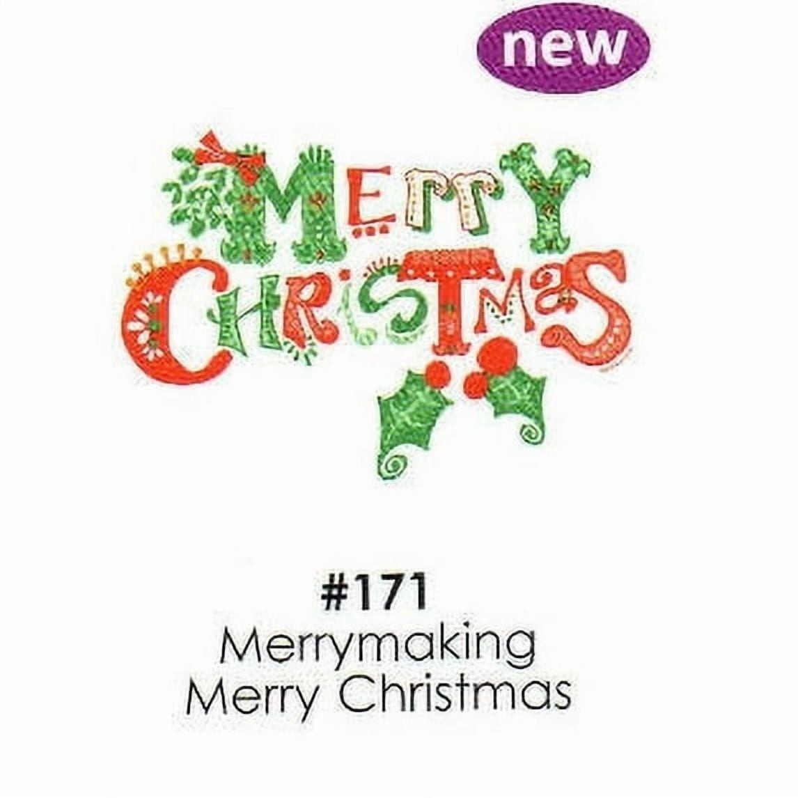 Merrymaking Merry Christmas Edible Image Cake Topper For Half Sheet ...