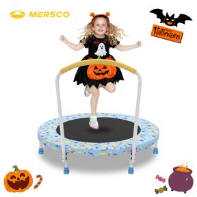 Infans 50" Trampoline for 2 People Foldable Rebouncer w/Adjustable ...