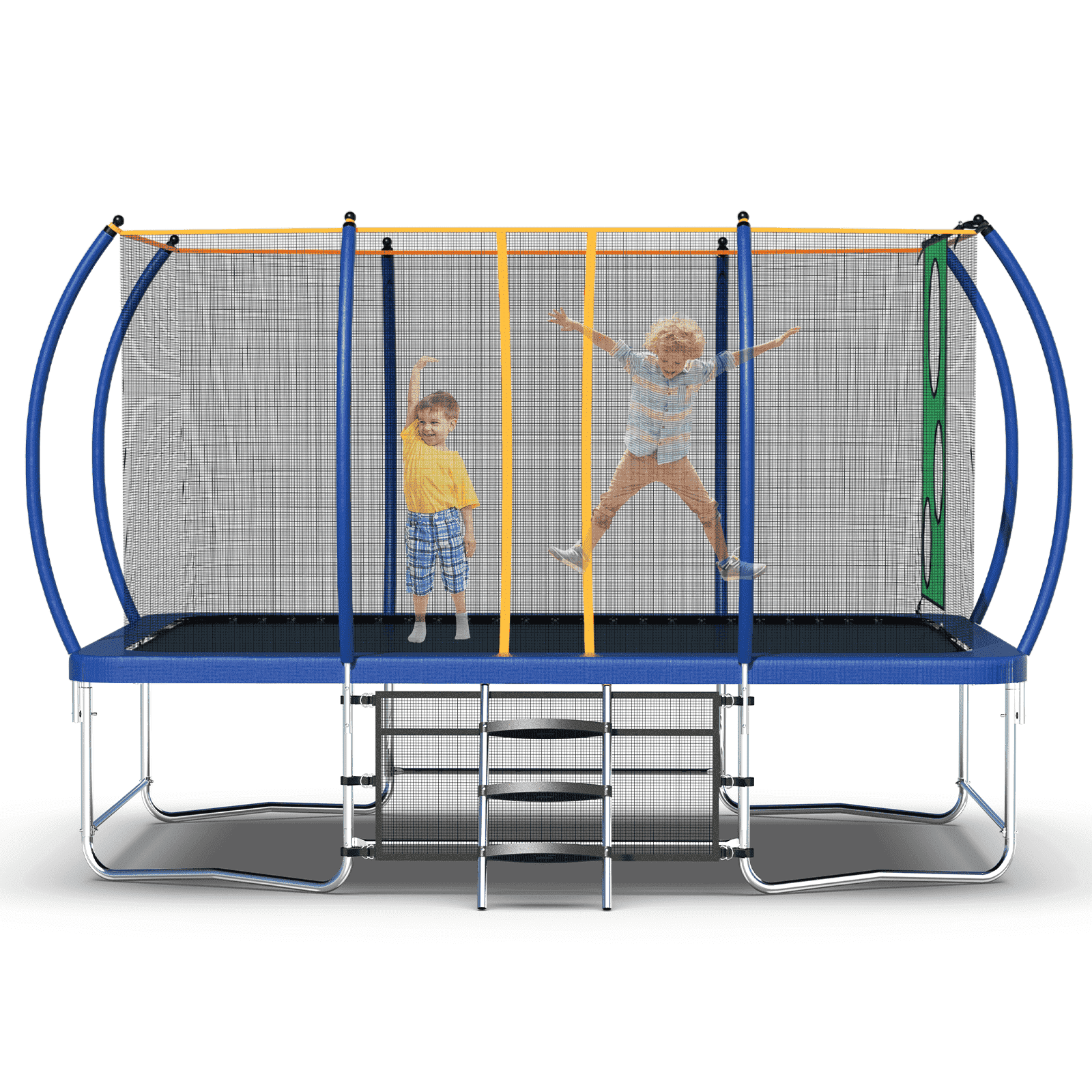 Mersco 8x14ft Large Rectangle Trampoline for Kids Adults,Big Outdoor ...