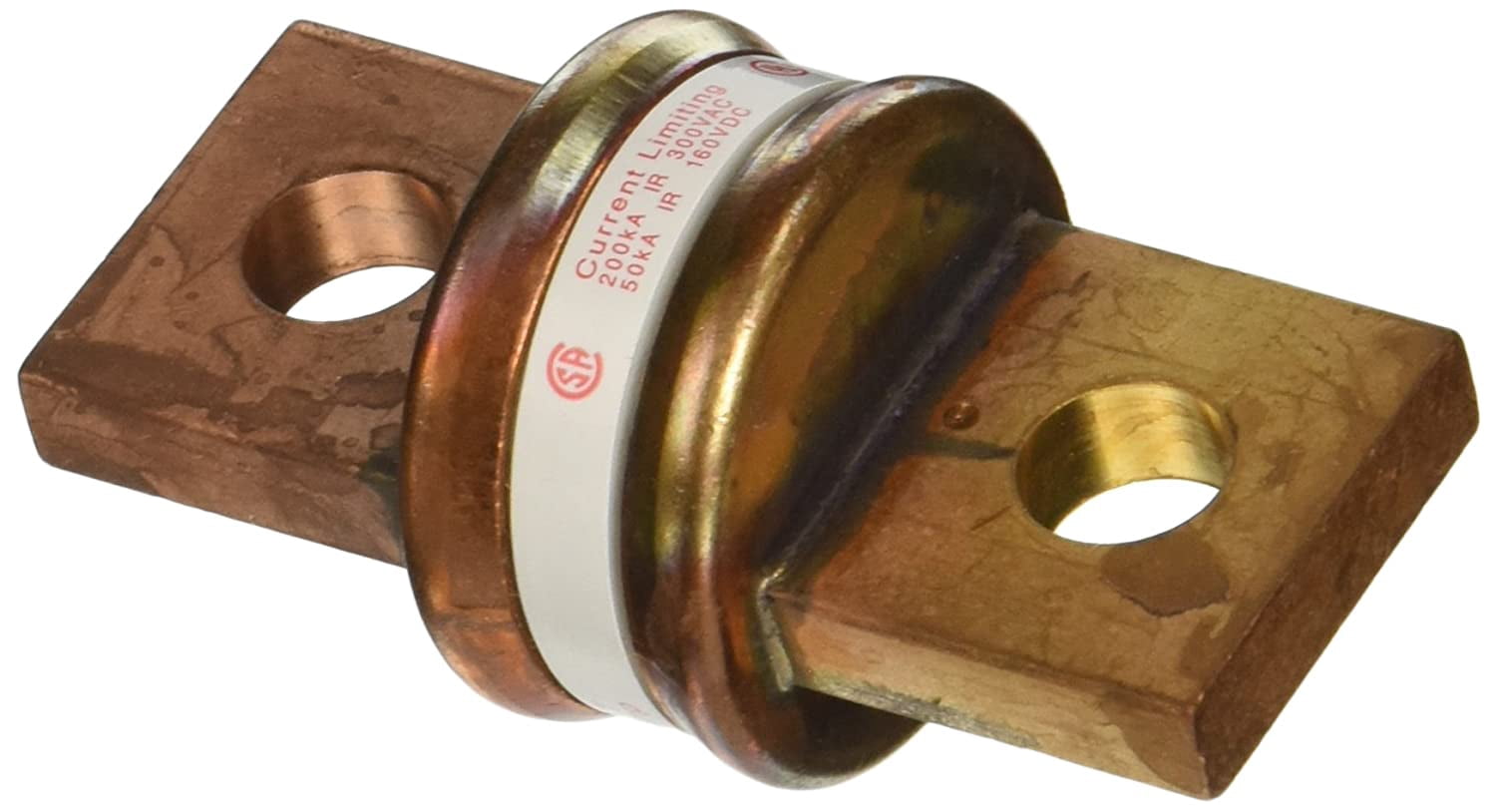 Mersen A3T Fast Acting/Class T Fuse, 300VAC/160VDC, 200kA AC/50kA DC ...