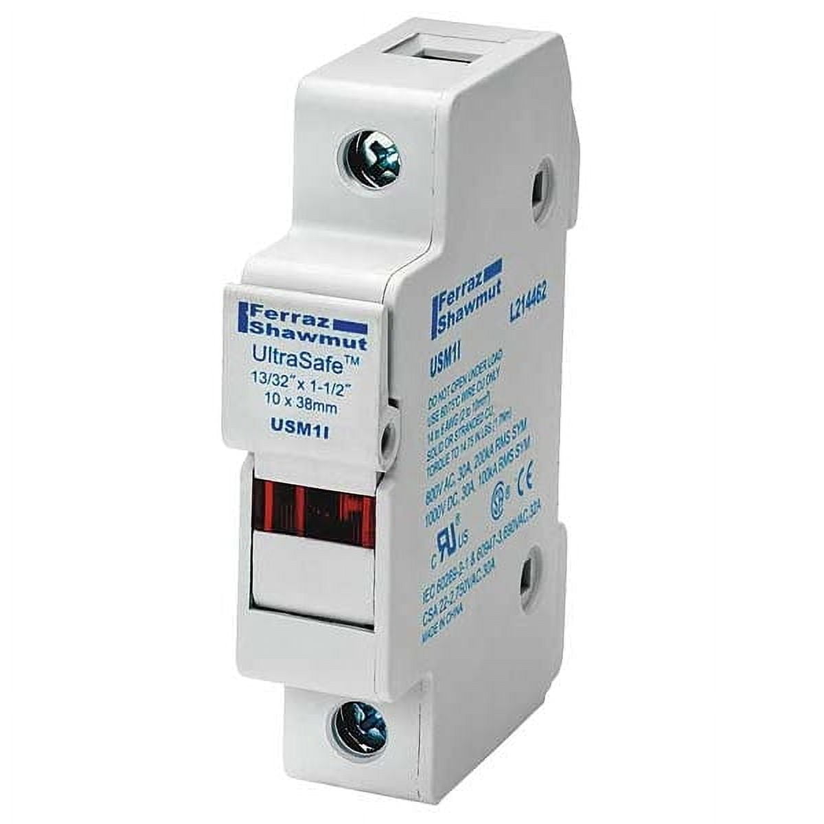 Mersen Fuse Block, Pressure Plate, 30A, Midget USM1I-DC24 - Walmart.com
