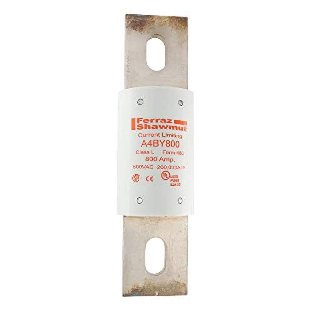 Mersen UL Class Fuse, L Class, Time-Delay, 800A, 600V AC, Non ...