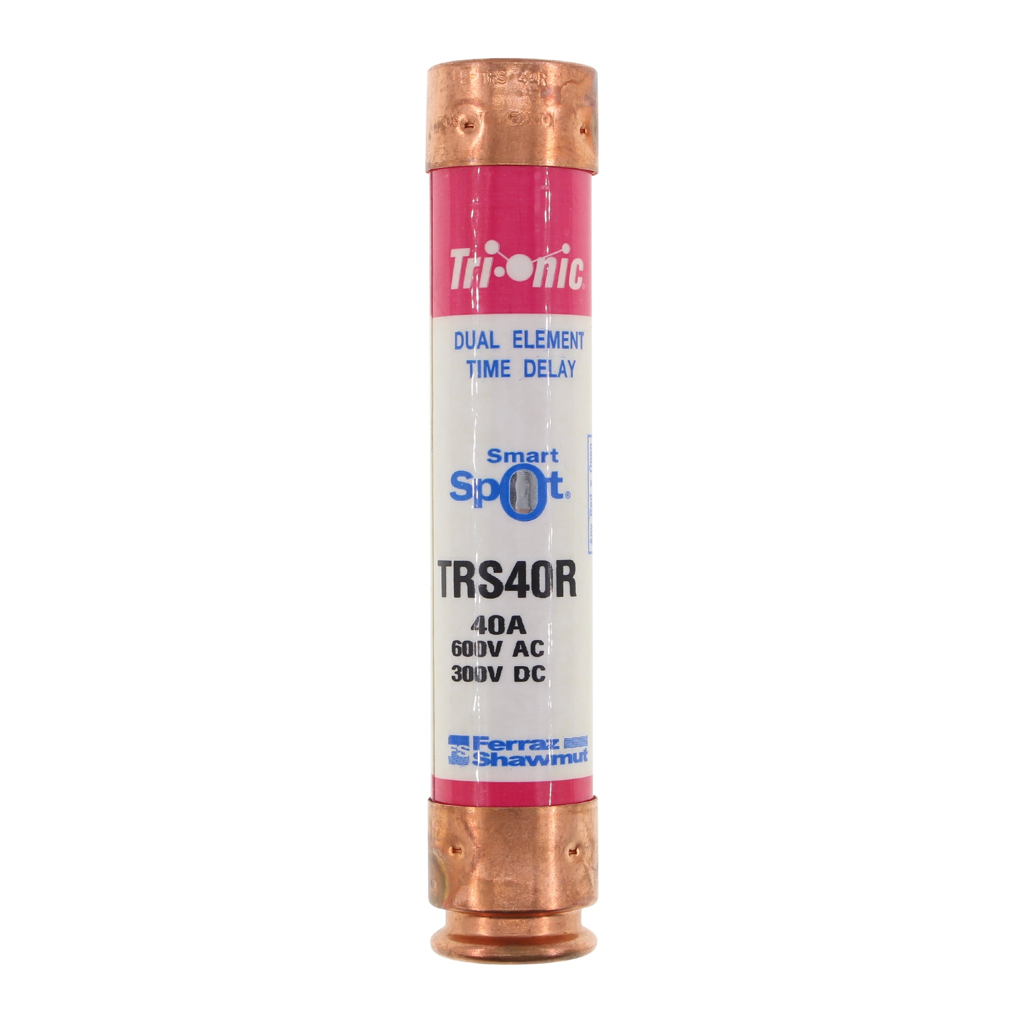 Mersen UL Class Fuse, RK5 Class, Time-Delay, 40A, 600V AC, Non ...