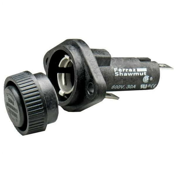 Mersen Fuse Holder,0 to 30A,Midget,1 Pole GPM-S - Walmart Business Supplies