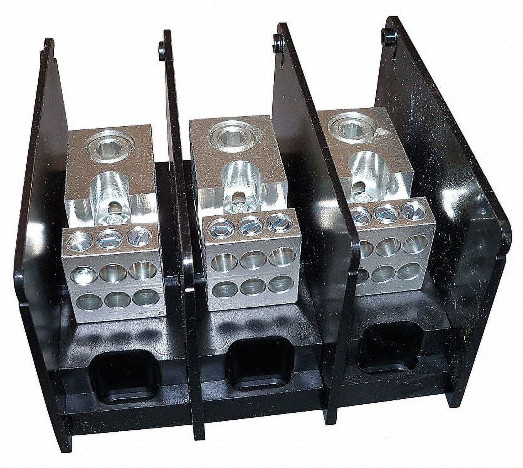 Mersen Power Distr Block,Al,1000V AC/DC MPDB67663 - Walmart.com