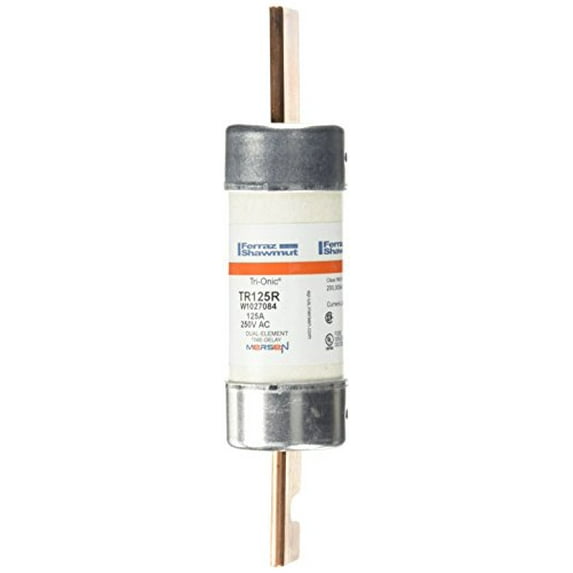 Mersen TR-R Tri-Onic Time-Delay/Class RK5 Fuse, 250VAC/250VDC, 200kA AC ...