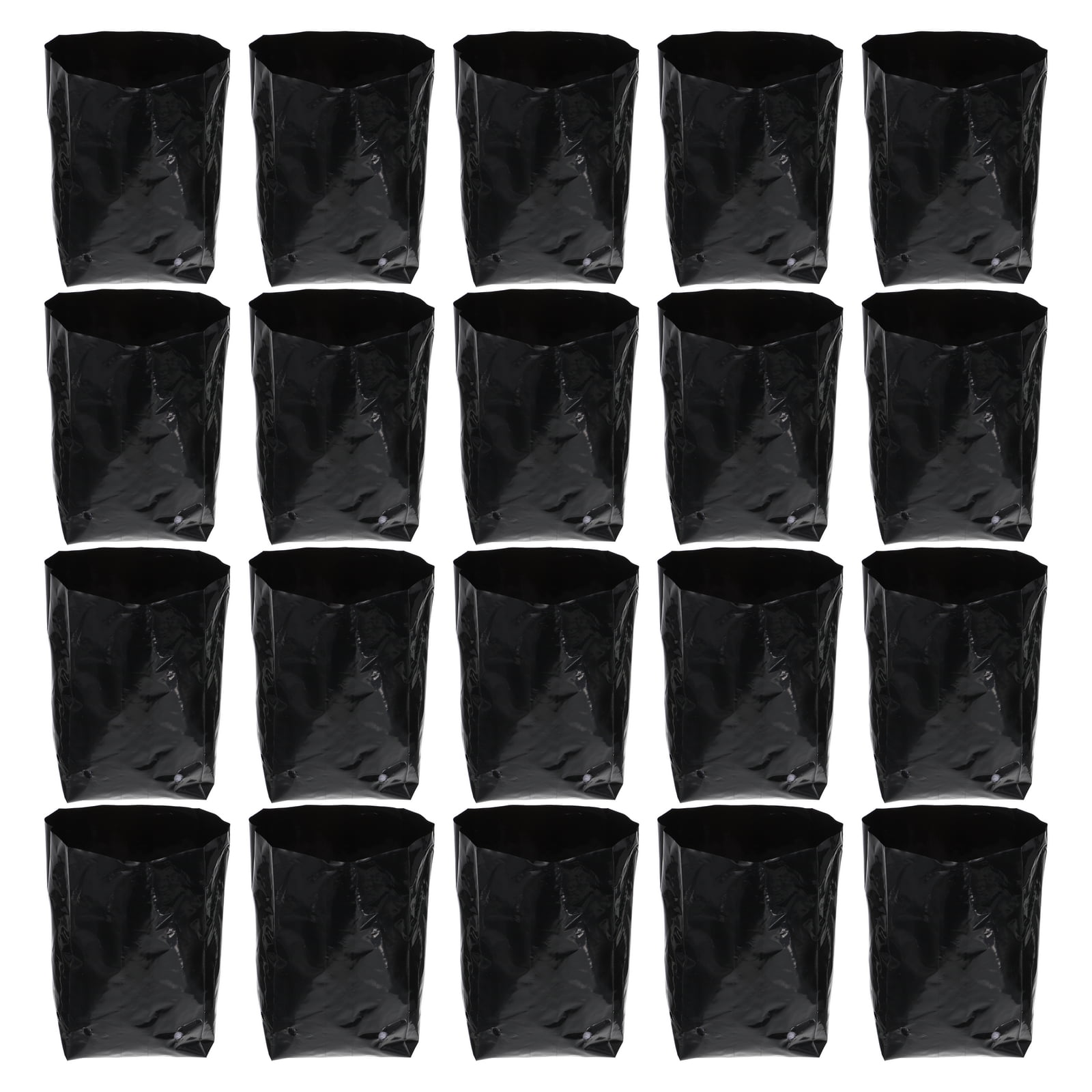 Mersess 100pcs Grow Bags Garden Vegetable Flower Nursery Bags Pots ...