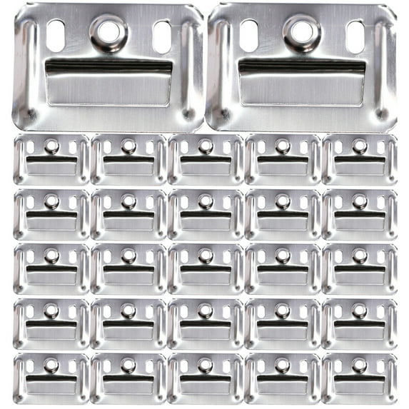 Mersess 100pcs Wall Panel Clamp Integrated Wall Panel Fixing Piece ...