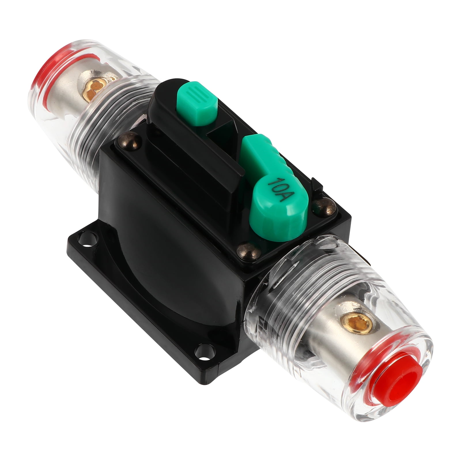 Mersess 10A Car Audio Inline Circuit Breaker Fuse Circuit Breaker with ...