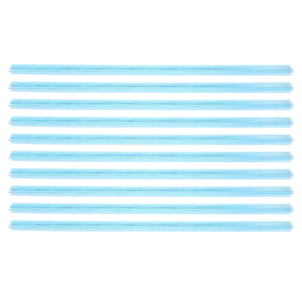 Mersess 10-Pack Reusable Plastic Slide Binders Book Clips for ...