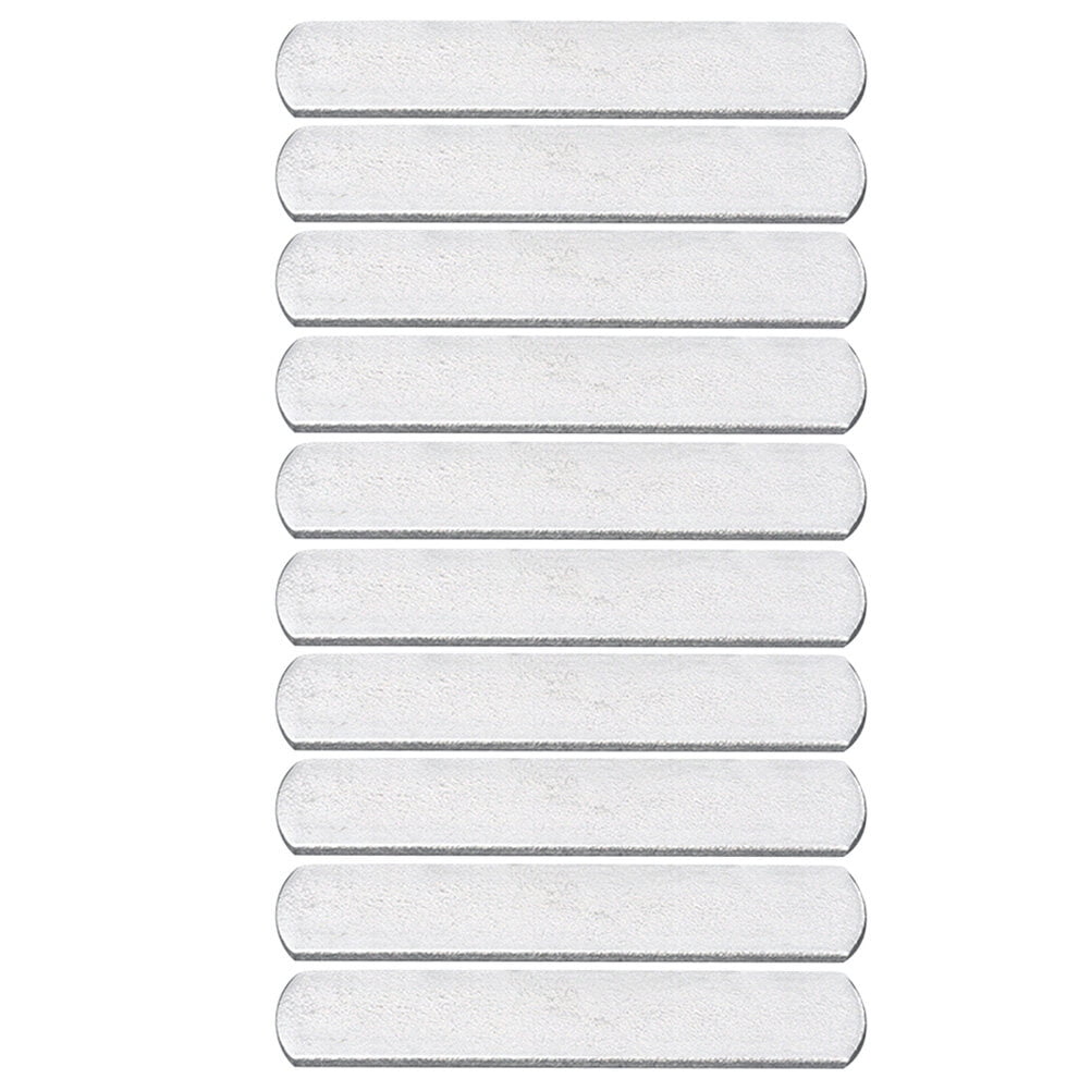 Mersess 10Pcs Weighted Steel Plates Strength Training Weighted Strips ...