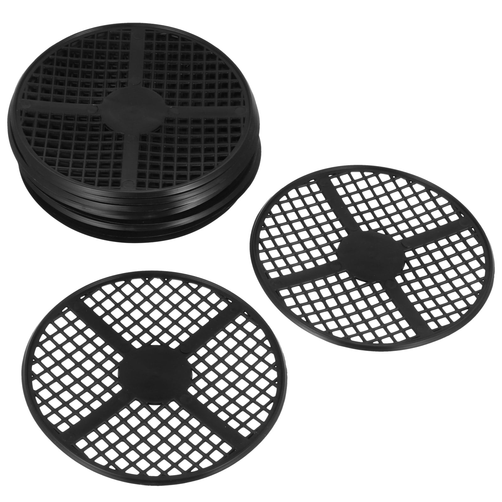 Mersess 20pcs Flower Pot Hole Mesh Pads Bonsai Pot Bottom Grid Mat Mesh ...
