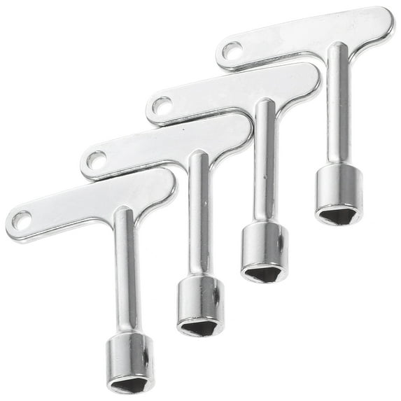Mersess 4pcs Elevator Lock Key Triangle Floor Elevator Key Fire Service ...