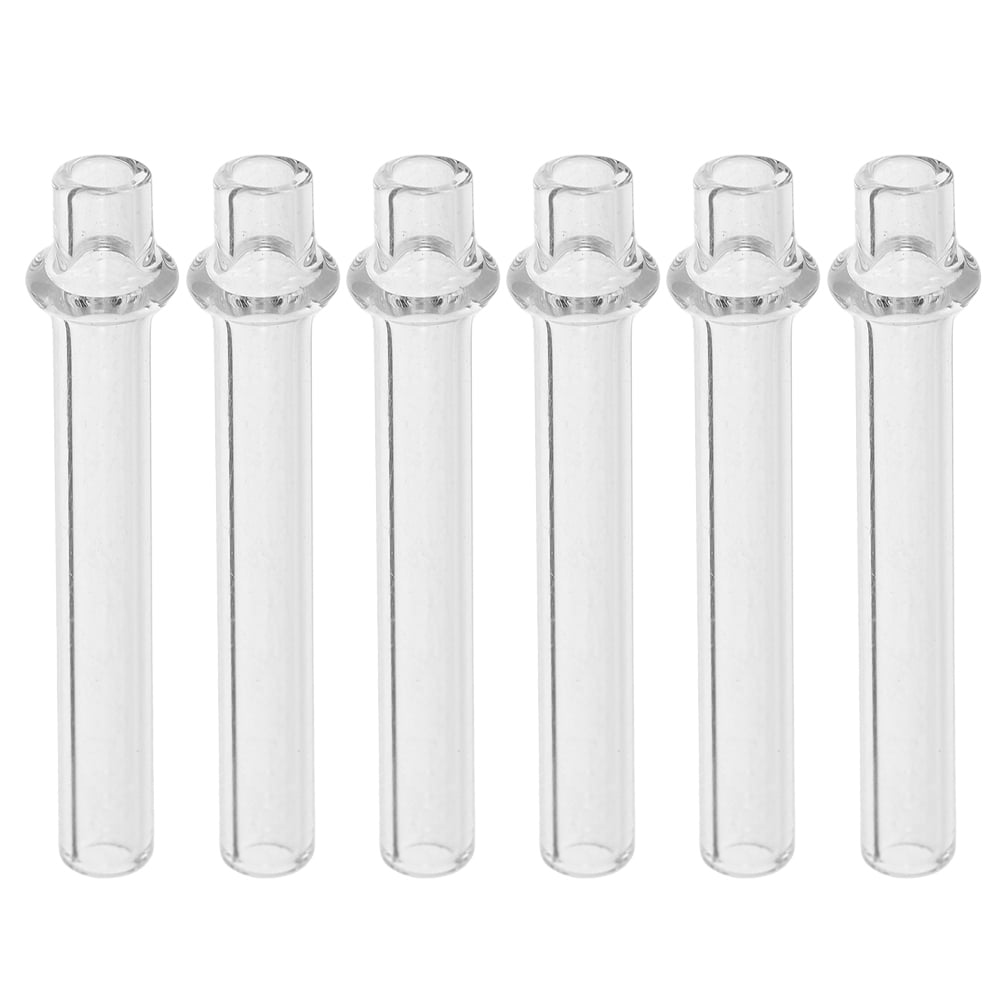 LOLIPPYY Sleek Design Glass Wick Holder Transparent 6Pcs - Walmart.com