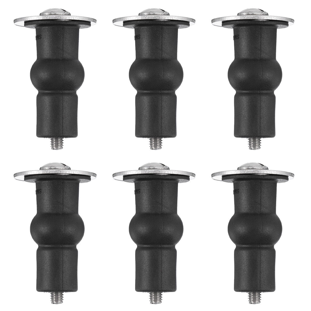 Mersess 6pcs Universal Toilet Hinges Screw Toilet Screws Expanding ...