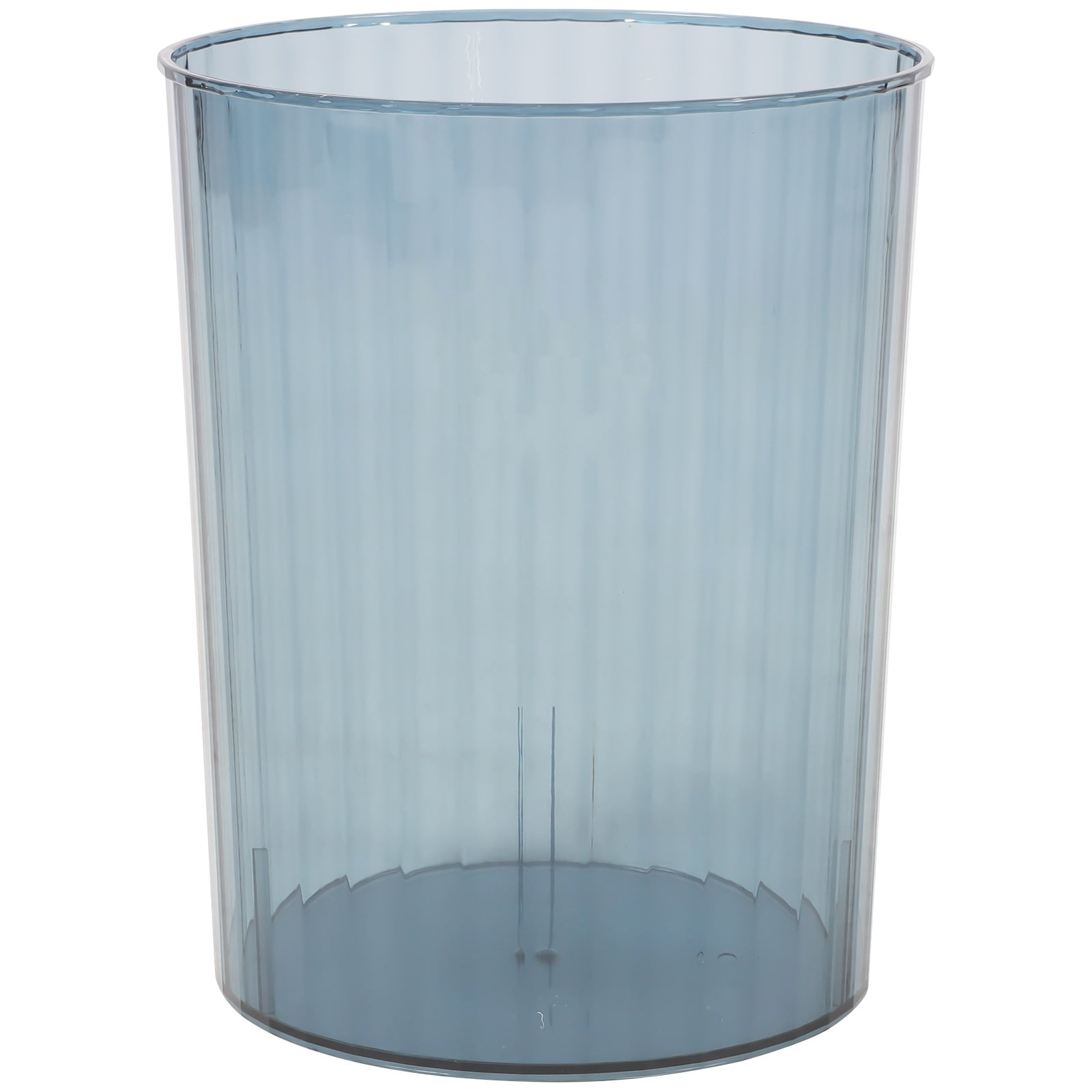 Mersess Clear Trash Can Waste Basket Garbage Paper Waste Container Bin ...
