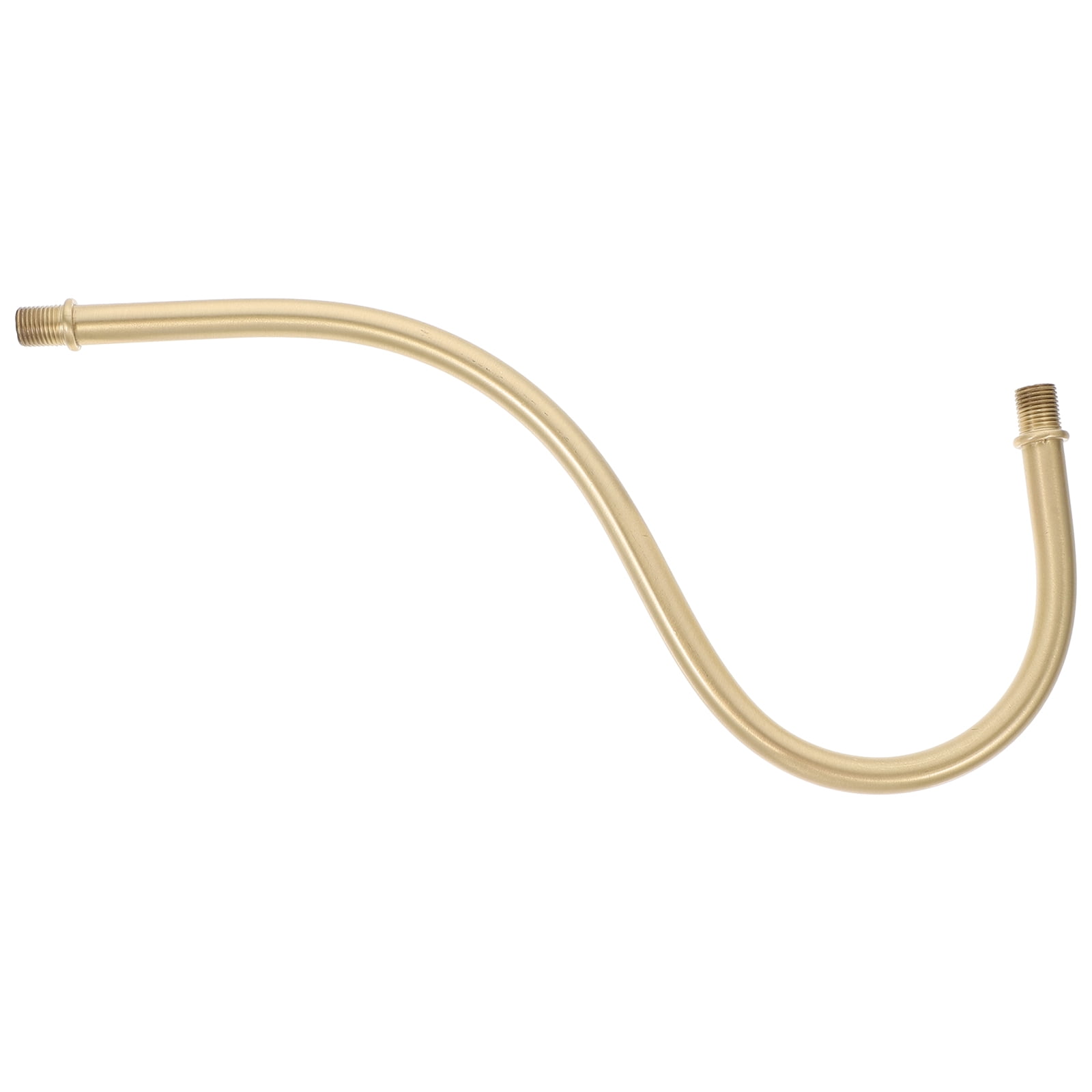Mersess DIY Lamp Stem Curved Lamp Stem Threaded Lamp Tube Metal Lamp ...