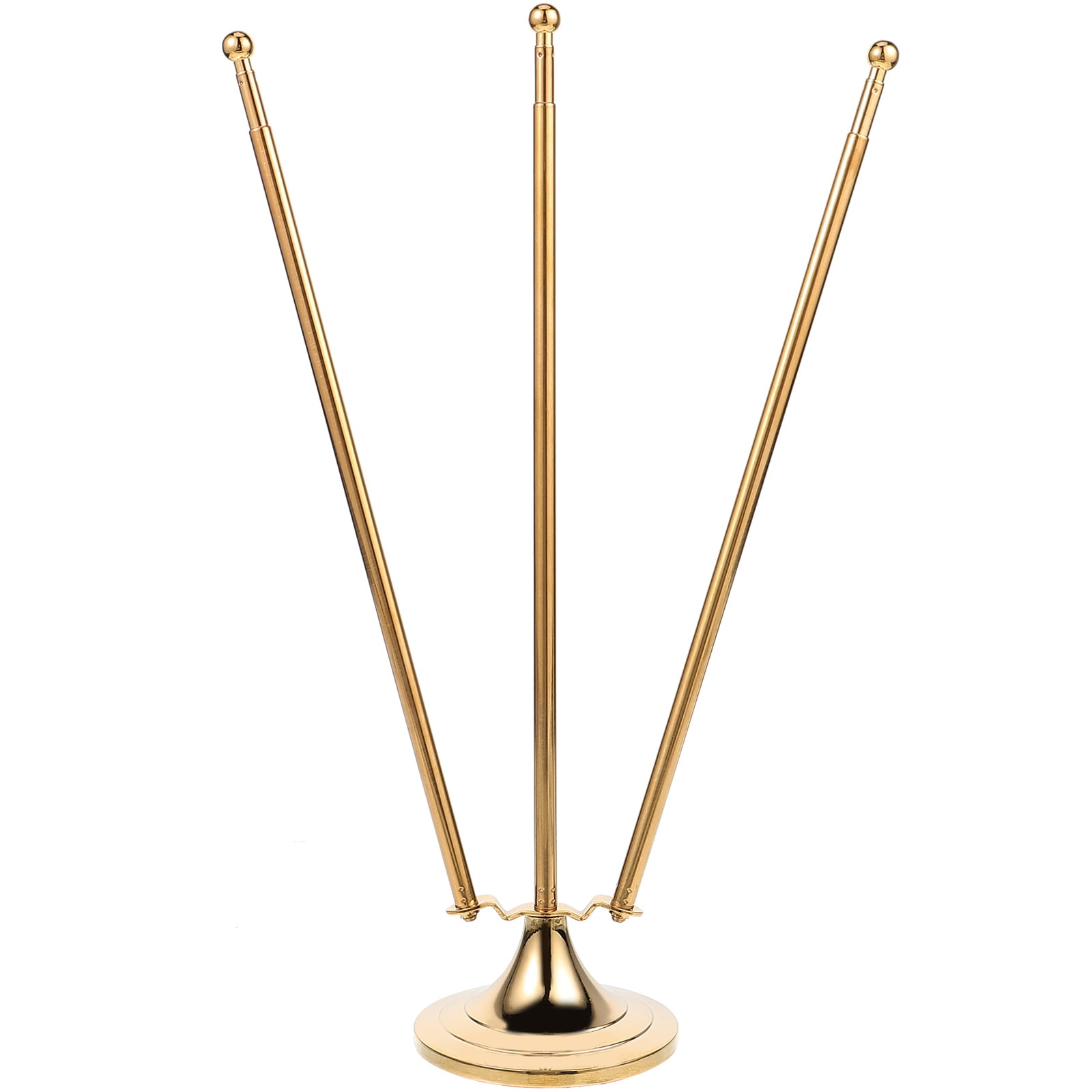 Mersess Desktop Flag Pole Holder Table Flagpole W Shaped Flagpole ...