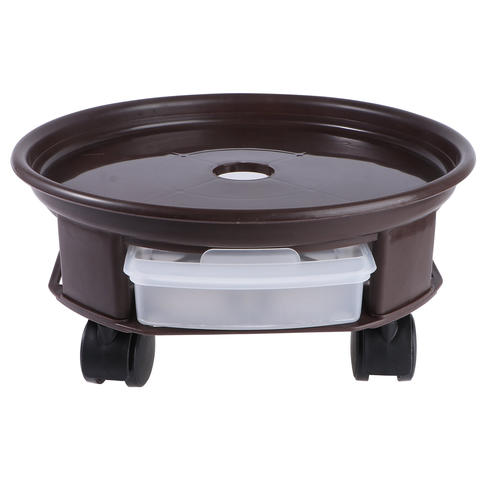 Mersess Planter with Wheels, Movable Flower Pot Stand for Indoor and ...