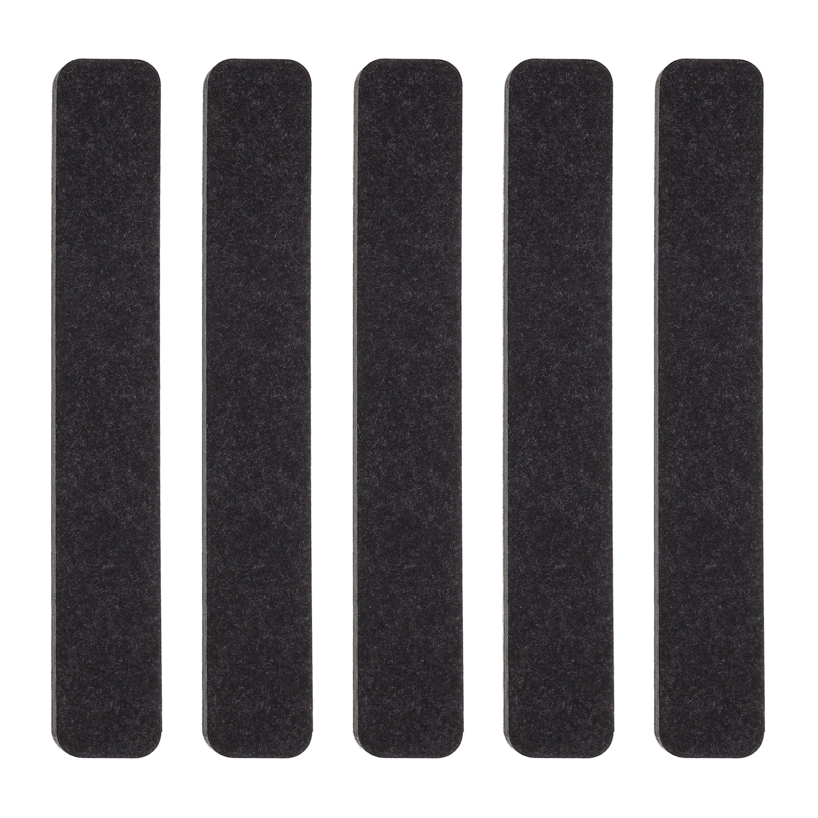 LOLIPPYY 5Pcs Black Felt Bulletin Board Adhesive Message Display for ...
