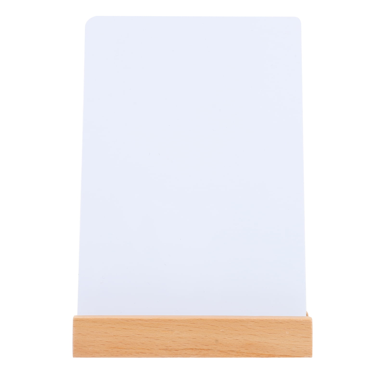 Mersess Message Board Wood Base Bulletin Board Desktop Notice Board ...