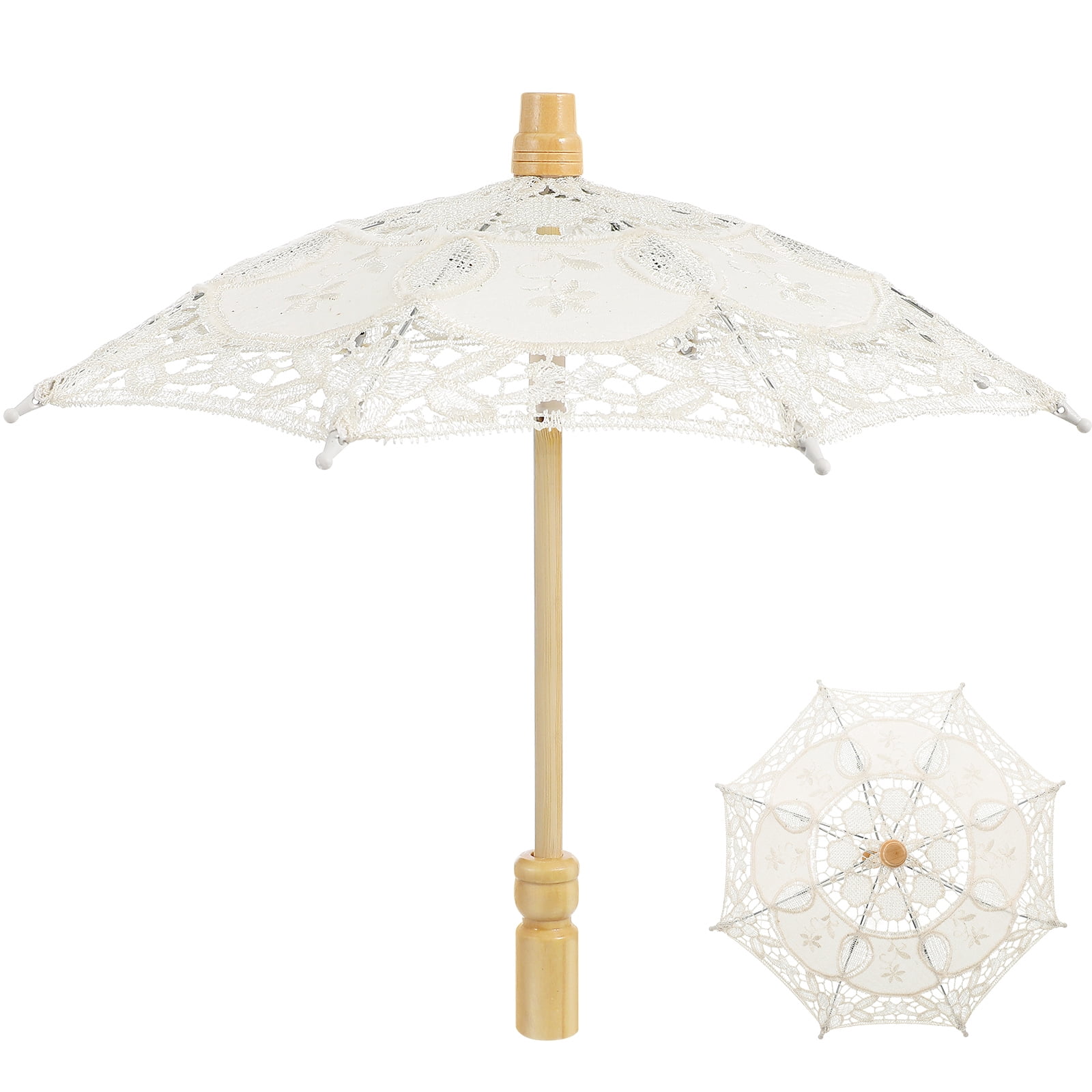 LOLIPPYY Kid Toy Lace Parasol Beige 1Pack 11.8x11.8x10.2in - Walmart.com
