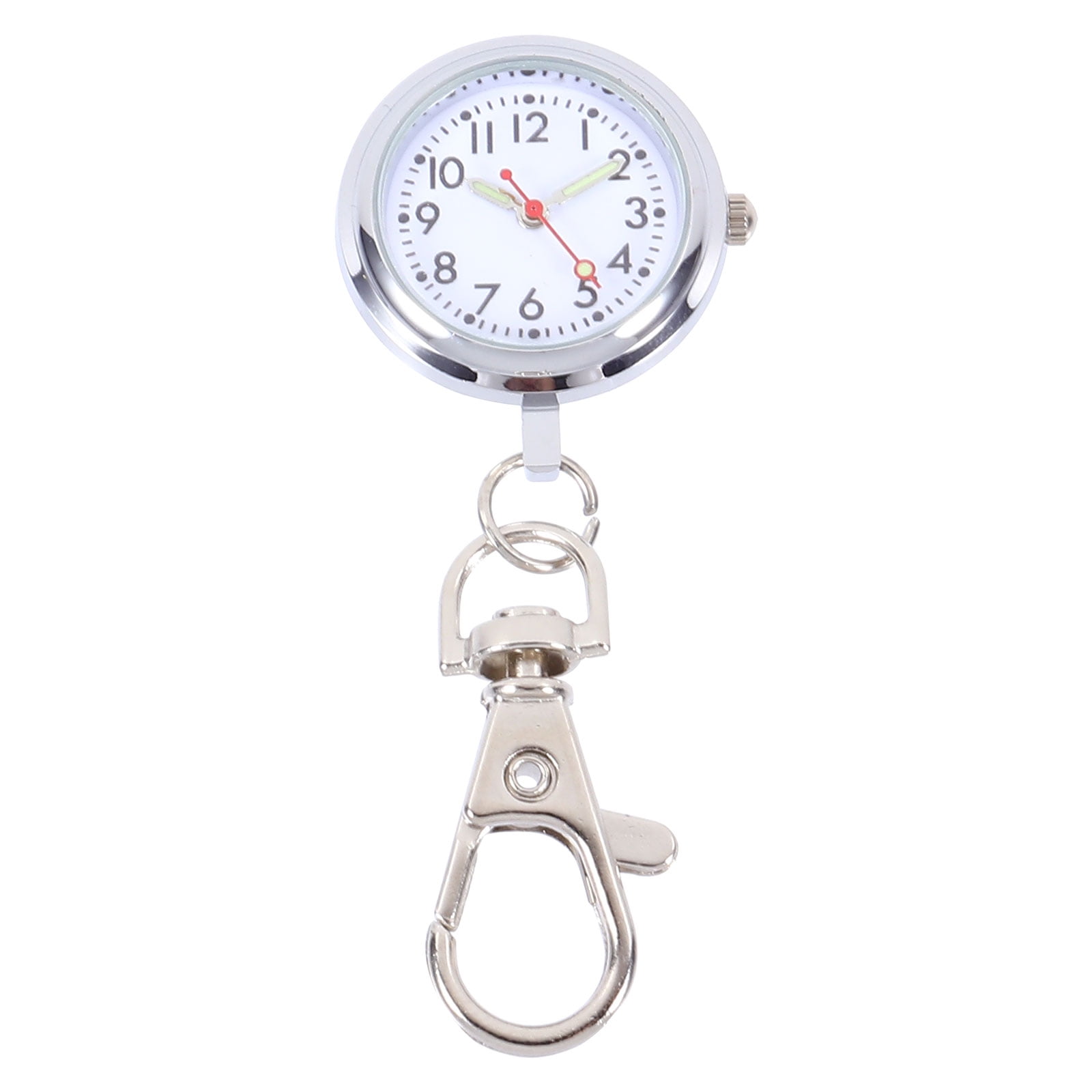 Mersess Thin Open Pocket Watch with Key Buckle Unisex Portable Unisex ...