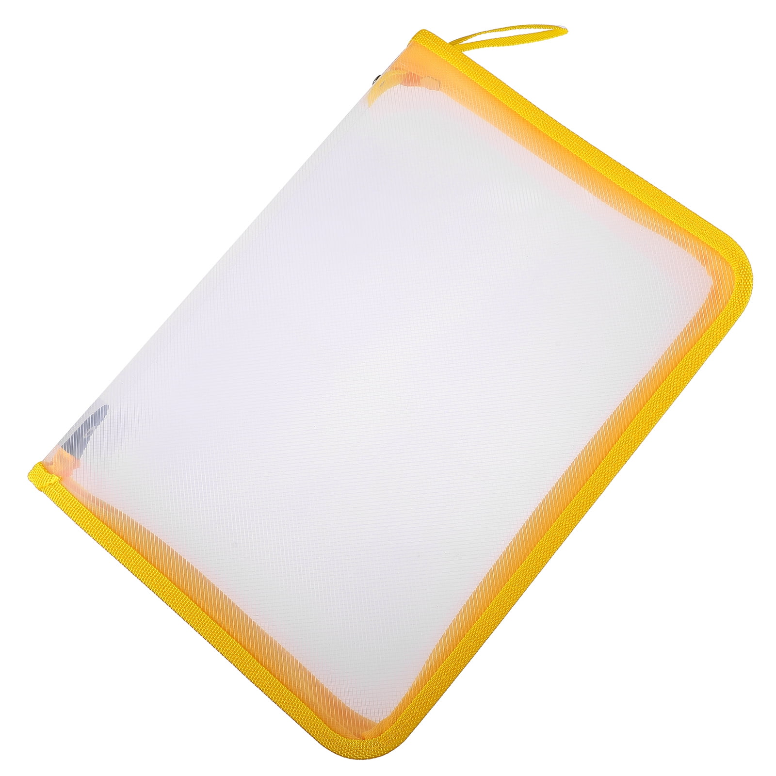 LOLIPPYY Folder Storage Bag Clear File Bags Transparent Document ...