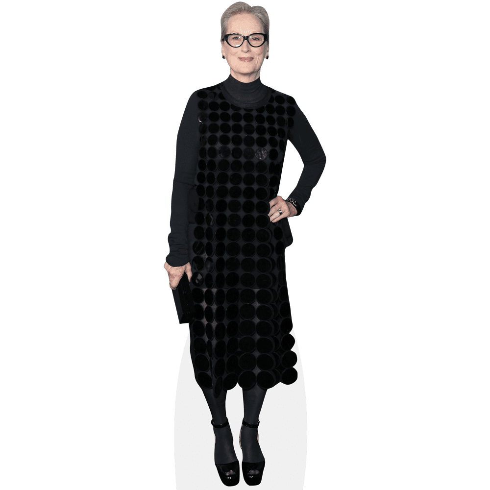 Meryl Streep (Long Dress) Lifesize Cardboard Cutout Standee - Walmart.com