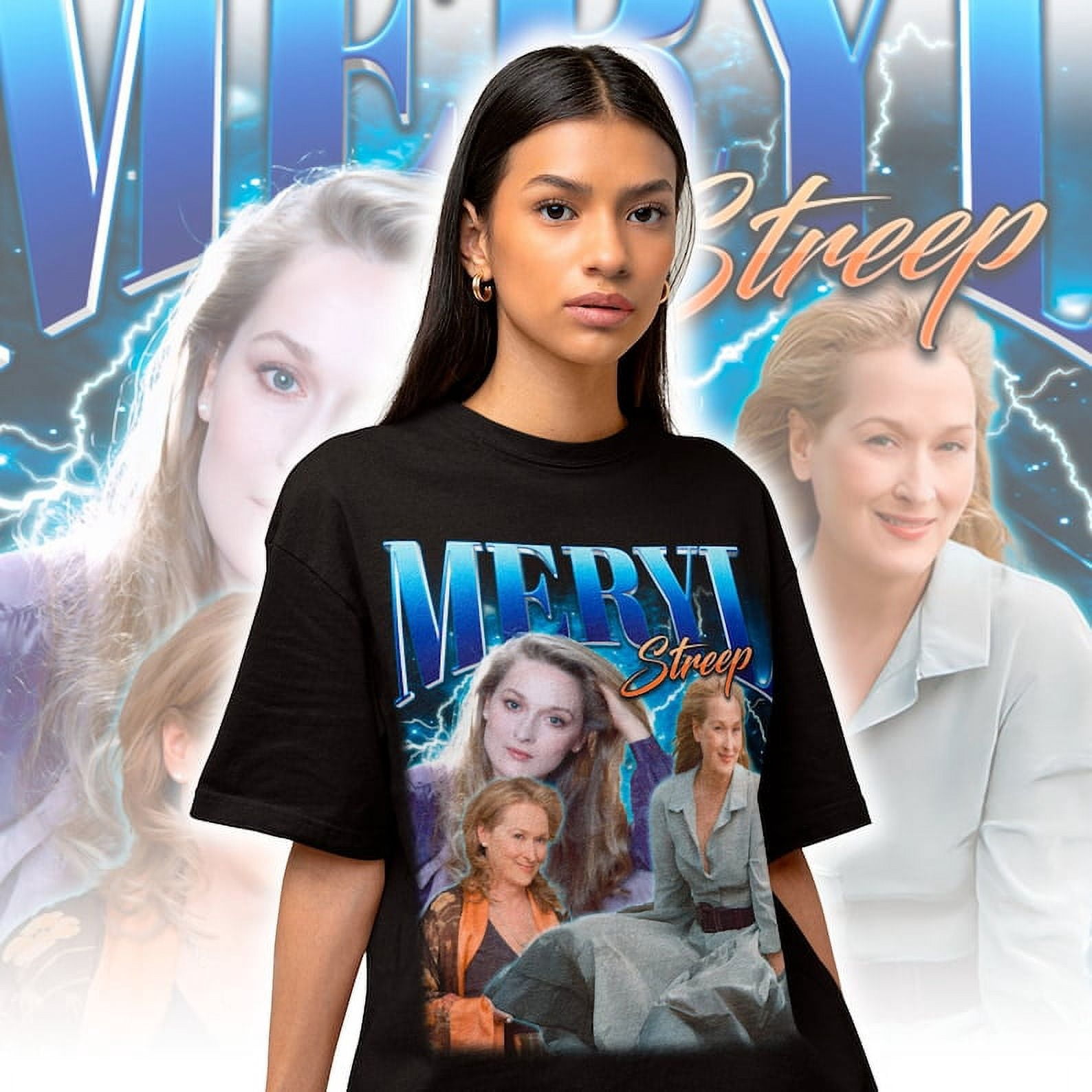 Meryl Streep Retro 90s Shirt - Meryl Streep Bootleg - Meryl Streep Fan ...