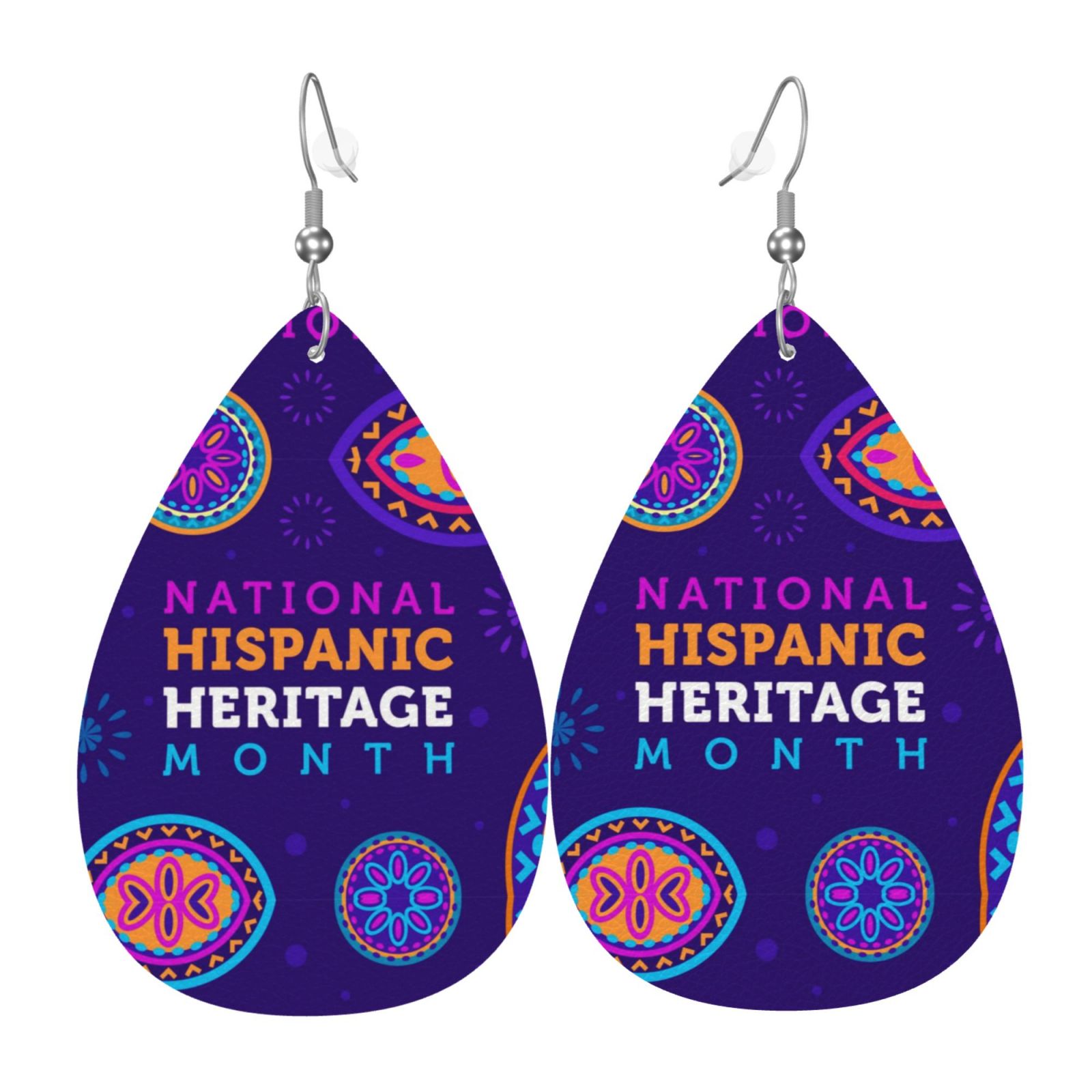 Mes Nacional De La Herencia Hispana Hispanic Heritage Month Earrings ...