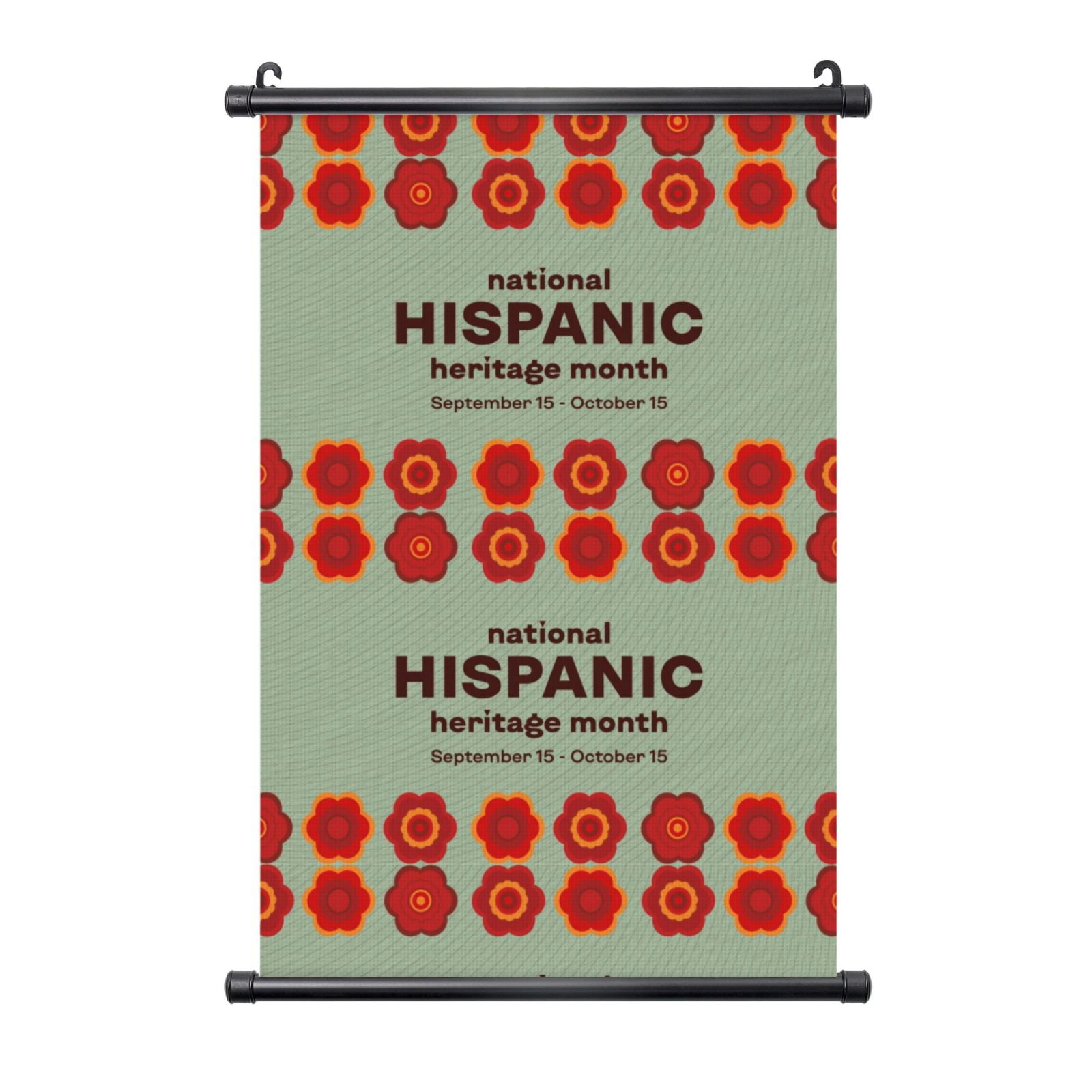 Mes Nacional De La Herencia Hispana Hispanic Heritage Month Poster Wall ...