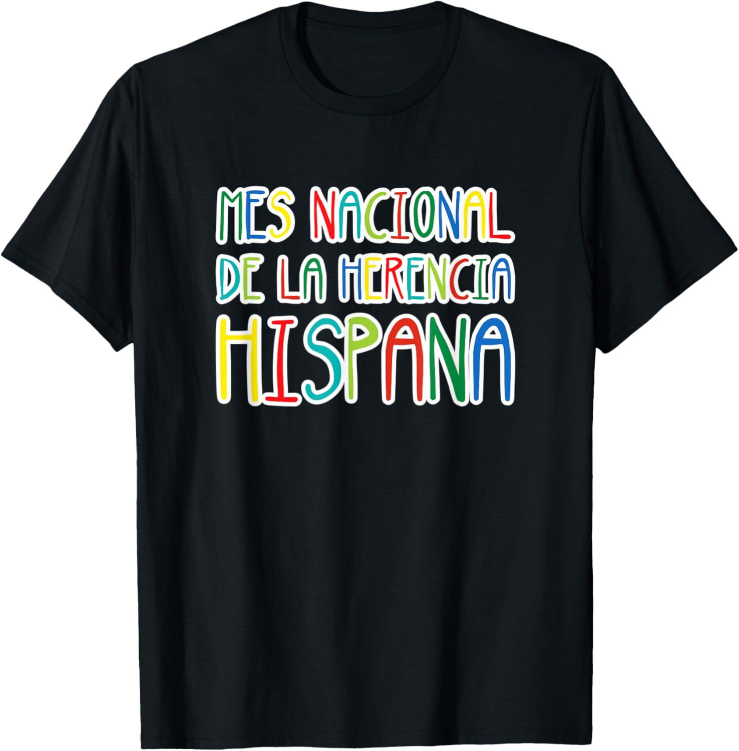 Mes Nacional de la Herencia Hispana, Hispanic Heritage Month T-Shirt ...