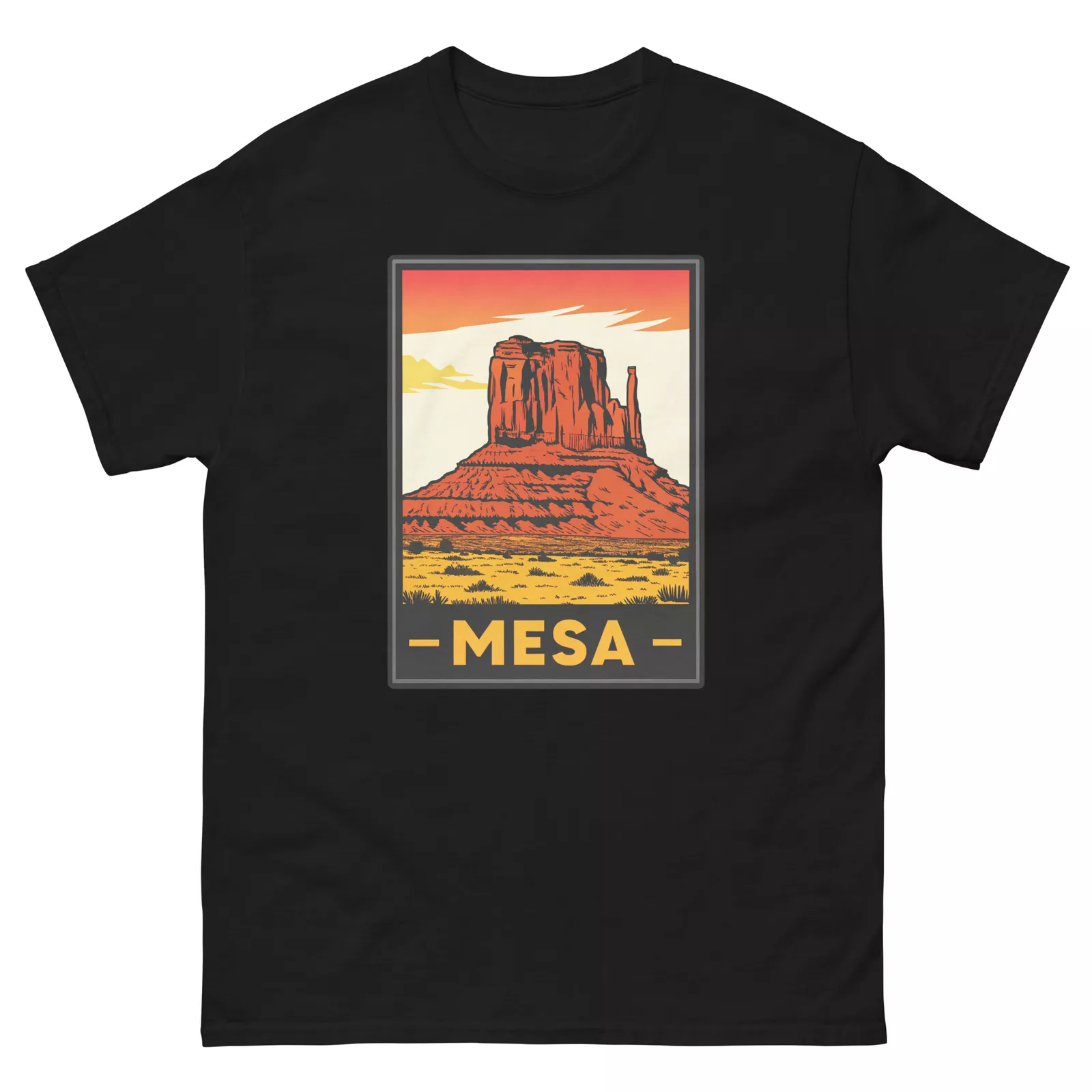 Mesa Geographical Landscape Location Scenery T-Shirt - Walmart.com