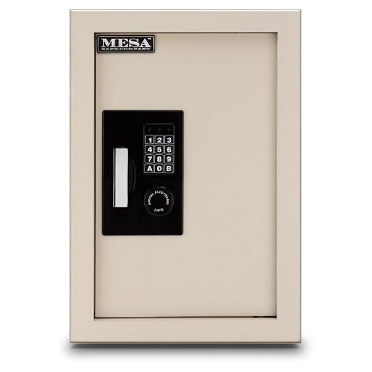 MESA SAFE Adjustable Wall Safe with Electronic Lock, 0.8 cu. ft ...