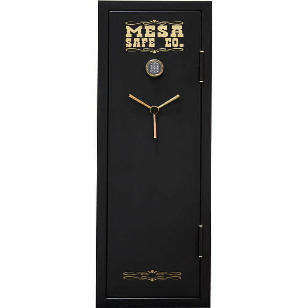 Mesa Safe 14-Gun MBF5922E Fire Resistant Safe with Lock, Black ...