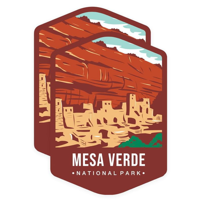 Mesa Verde National Park Bumper Sticker - US National Park - 5 Inches ...