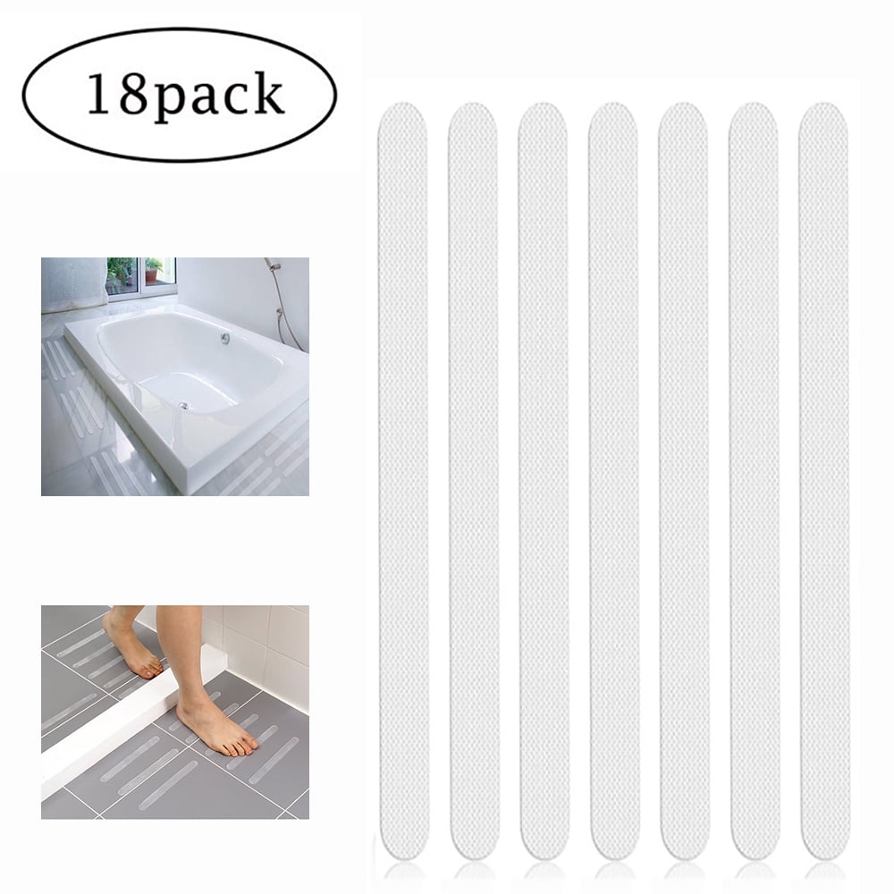 MesaSe 18 PCS Anti Slip Safety Bathtub Stickers Non-Slip Shower Strips ...