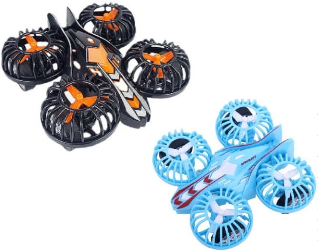 MesaSe 2Pcs Four-axis Friction Powered Cars Model Kids Fly Car Toys ...