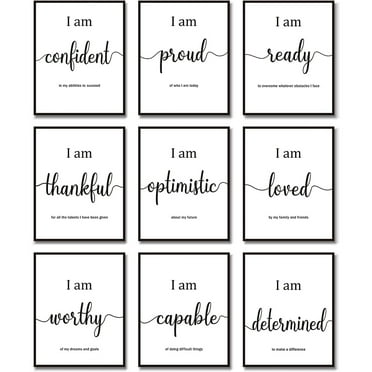 AXXPosters-Inspirational Entrepreneur Quotes with Words Wall Art ...