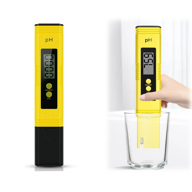 MesaSe Digital PH Meter Tester Kit, High Accuracy Pocket Size PH Meter ...
