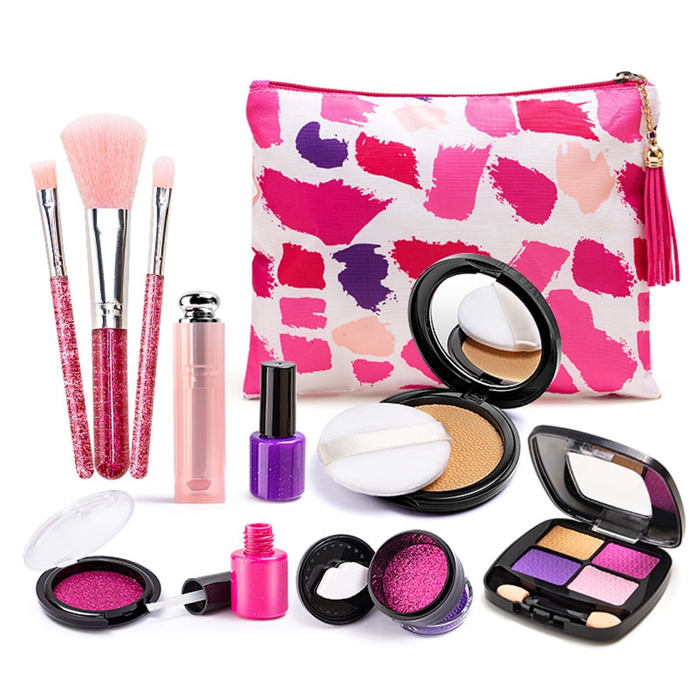 MesaSe Kids Makeup Kit for Girls Pretend Makeup Set for Girls，Washable ...